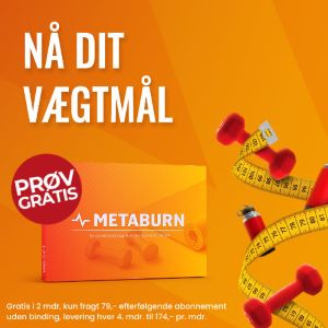 Prøv MetaBurn i 60 dage med 50% rabat!